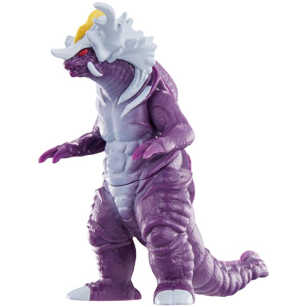 ウルトラ怪獣シリーズ153 デスドラゴ破壊暴竜デスドラゴ頭部にある巨大な二本の角のうち、片方は半分から折れているが、残る一本角から強力な電撃を放つ。(C) 円谷プロ※塗装等、製品の個体差がある場合がございますので予めご了承ください。