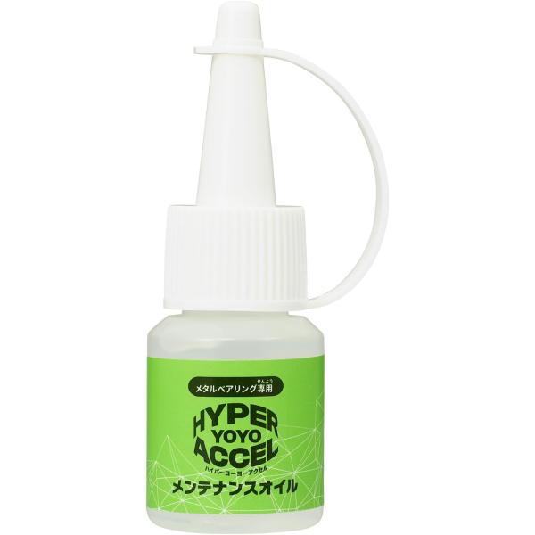 『HYPER YOYO ACCEL』より、「メンテナンスオイル」が登場！ヨーヨー本体の金属製のコアベアリングに塗ることでヨーヨーの「戻り」を改善したり、ベアリングの消耗を和らげることができます。※「戻り」とは、ヨーヨーを引いた際に手元に返っ...