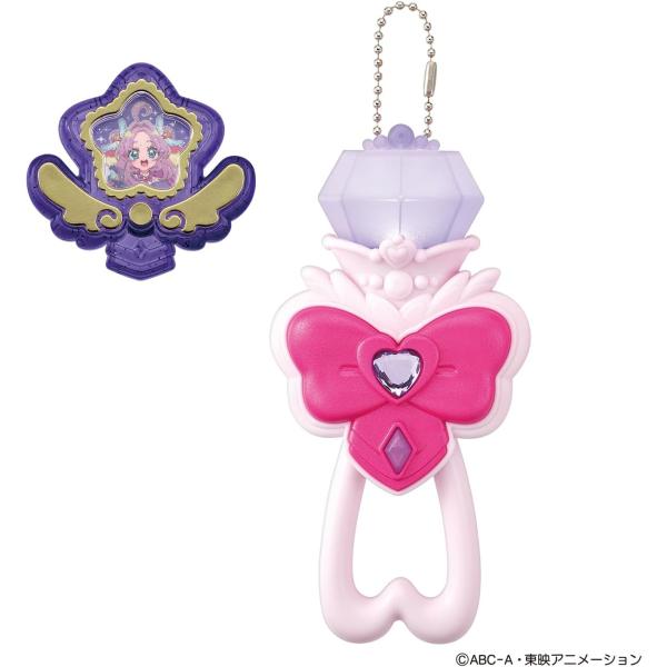 『名探偵プリキュア！』より、「プリキットライト キュアアンサー」が登場！番組内でも登場する探偵道具「プリキットライト」です。ボタンを押すと光ります。付属の「プリキュアマコトジュエル」を別売りの「ジュエルキュアウォッチ」にセットすることでキュ...