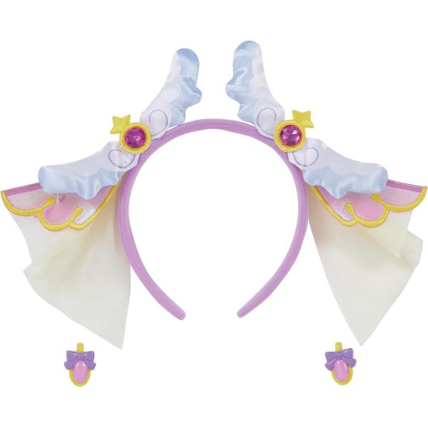 『名探偵プリキュア！』より、「変身プリチューム キュアアンサー アクセサリーセット」が登場！キュアアンサーになりきれるカチューシャとイヤリングのセットです。☆別売りの「変身プリチューム キュアアンサー」と一緒に着用することで、全身キュアアン...