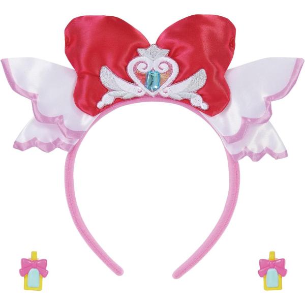 『名探偵プリキュア！』より、「変身プリチューム キュアミスティック アクセサリーセット」が登場！キュアミスティックになりきれるカチューシャとイヤリングのセットです。☆別売りの「変身プリチューム キュアミスティック」と一緒に着用することで、全...