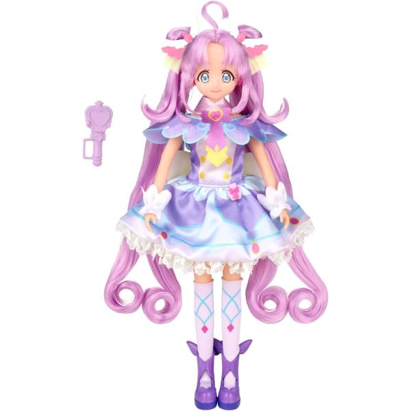 『名探偵プリキュア！』より、「プリキュアスタイル キュアアンサー」が登場！お洋服、ヘアアクセサリー、靴を身に着けたプリキュアスタイル キュアアンサーです。腰にはジュエルキュアウォッチキャリーがついており、付属のプリキットミラールーペを持たせ...