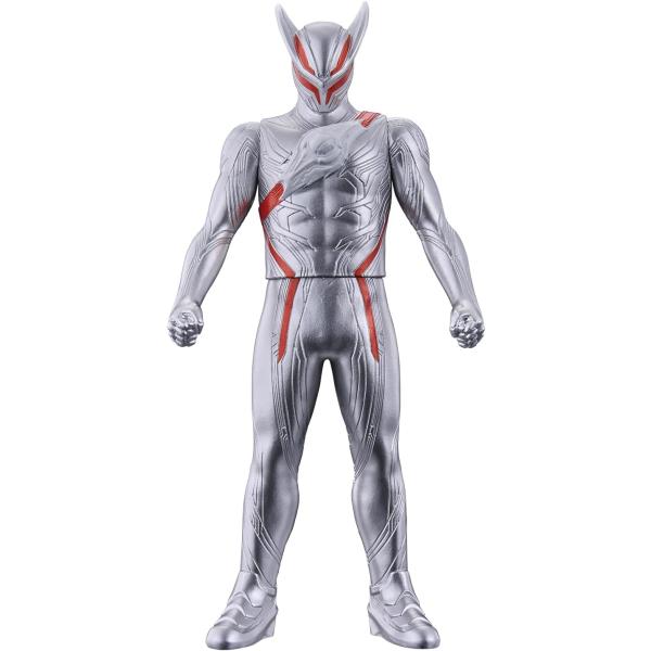 「ライダーヒーローシリーズ」に「ノクスナイト」が登場！全高約14cmで、お子さまの手にちょうどいいサイズ感のソフビ人形です。(C)2025 石森プロ・テレビ朝日・ADK EM・東映