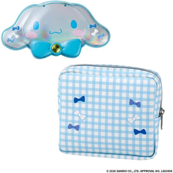 【発売日：2026年04月25日】キャラクターのお顔がモチーフのコスメパレットリップ/アイカラー/チークが入ったパレットです。キャラクターパーツを回して、3種のコスメでメイクアップできます♪パレットセットには、オリジナルのイラストデザインの...