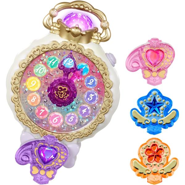 『名探偵プリキュア！』より、「くるっと変身！ ジュエルキュアウォッチ スペシャルセット」が登場！「ジュエルキュアウォッチ」と「プリキュアマコトジュエル」4種のセットです。付属のプリキュアマコトジュエルをセットして、プリキュアの変身遊びや、番...