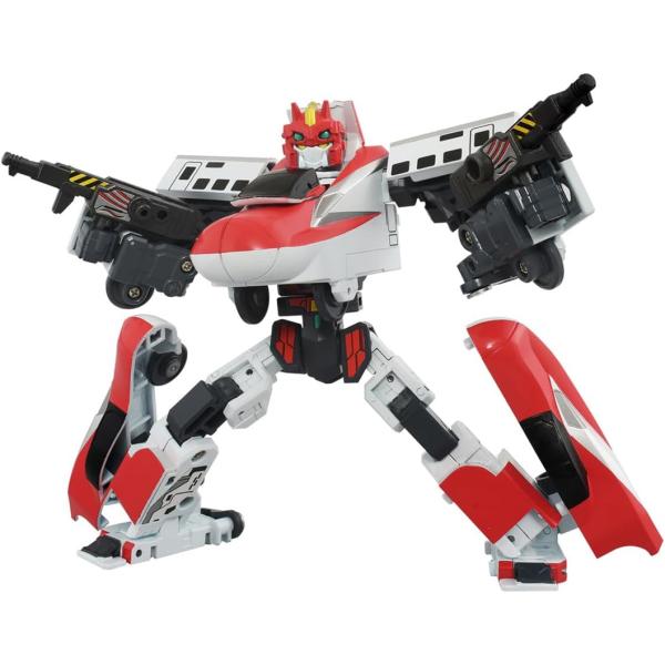 【発売日：2026年04月18日】テレビアニメ「新幹線変形ロボ シンカリオン」から「シンカリオン E6こまち」が、SGXシリーズに登場!■シンカリオンに変形!2両編成の新幹線からロボットに変形!■カッコイイ! ポージングが可能!進化した可動...