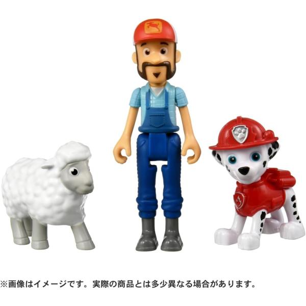 【発売日：2026年03月28日】アドベンチャー・ベイの仲間たちがフィギュアになって登場！アニメのシーンを再現できる、マーシャル、アル、羊のフィギュアセット！アドベンチャー・ベイの仲間と一緒に遊ぼう！セット内容フィギュア マーシャル(1)、...