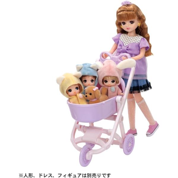 三つ子の赤ちゃん、ミキちゃんマキちゃん、ペットにも使えるベビーカーです。乳母車からベビーカーに変形し、幌の位置も変えられます。３Wey仕様のベビーカーです。乳母車形式の時には三つ子の赤ちゃんやペット、かごを倒すと一人乗りでミキちゃんマキちゃ...