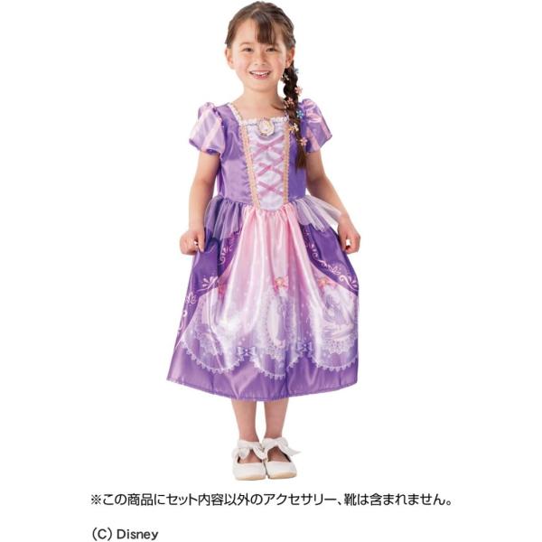 憧れのラプンツェルになれる、ディズニー公式ドレスセット!ドレスの他にケープ、ポシェット、ヘアリボンが入ったギフトセット。ラプンツェルの魅力がぎゅっとつまったドレスセットでプリンセス気分に♪・『塔の上のラプンツェル』の世界観を表現したイラスト...