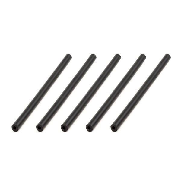 露出したビスの先端を安全のためカバーするのに最適なゴムパイプです。多くの箇所に使用できるように1本60mmと長めになっております。