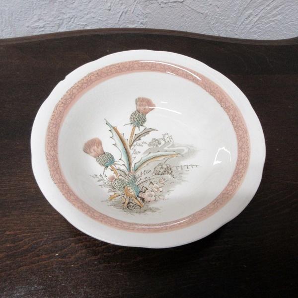 1087sa イギリス ヴィンテージ クラウン・デュカル シリアルボウル サラダボウル 皿 英国製 tablewareサイズ　直:165　H:40　※若干の誤差はご容赦下さい。イギリスより入荷致しましたビンテージ雑貨　英国製A G Rich...