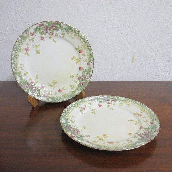 1169sb イギリス アンティーク雑貨 Samuel Radford ペア デザートプレート ディッシュ トレー 皿 英国製 plateイギリスより入荷致しましアンティーク雑貨　英国製Samuel Radfordのペアデザートプレートです...