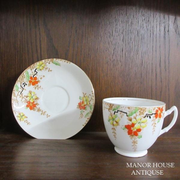 1534sb イギリス製 Salisbury China Co  カップ＆ソーサー ティーカップ  ディスプレイ用 アンティーク雑貨 英国 tablewareイギリスより入荷致しましたアンティーク雑貨　英国製 Salisbury China...