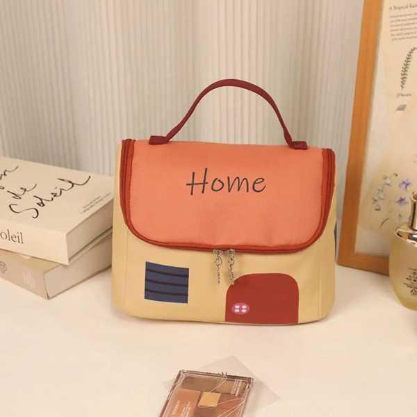 製品名:化粧品バッグ 素材:ナイロン 色: 映像ショーとして サイズ: スタイル 1: 25.5*20*14.5 センチメートル (10.04*7.87*5.71 インチ)、スタイル 2: 25*20*14 センチメートル (9.84*7....