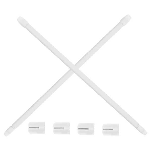 伸縮式シャワーカーテンロッド出入り口ポールレール拡張可能調整可能な張力プラスチック浴室穴あけなし