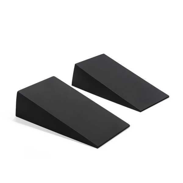 仕様：名前: スクワットポータブル用スラントボード素材: EVA色: 黒S: サイズ32.5*15*9cm (12.8*5.91*3.54インチ)パッキングリスト:1 ペアのスクワットポータブル用スラントボード注記：1.モニターや照明効果の...