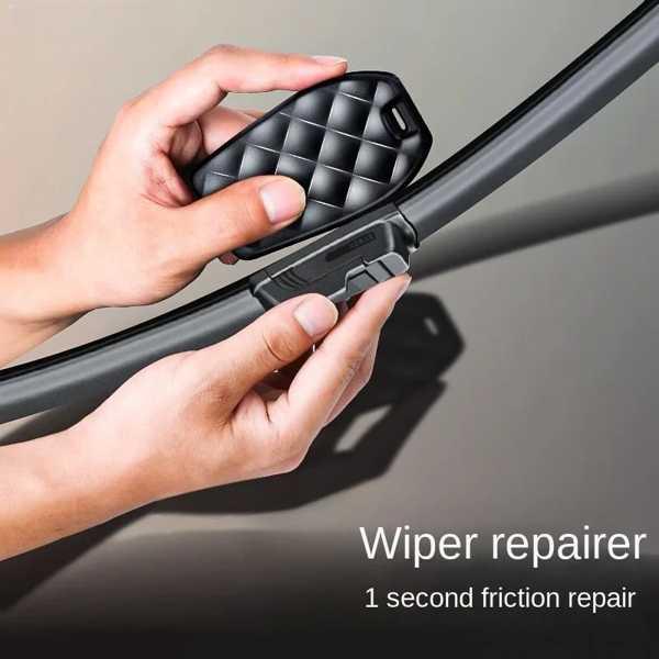 説明：Rain Wing Wiper Repairer材質：ABS重量：50gサイズ: 53*93*22mm適用車種：各種車種のワイパーブレード修理Feature1.30秒修正2.細目と粗目設定の両面シャープナー3.人間工学に基づいたデザイン