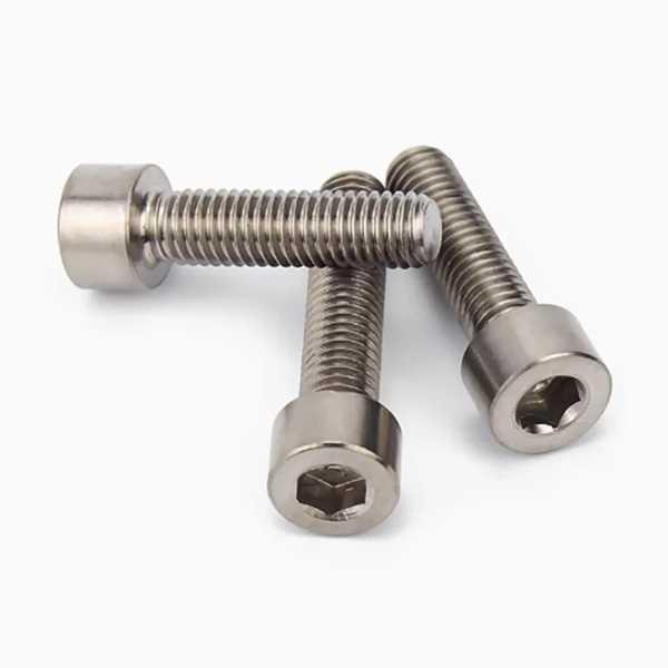 六角ボルト,チタンボルトm1.6 m2 m2.5 m3 m4 m5 m6 m8 m10 ta2,gr2 din912,アレンボルト原料: 純チタンta2-Size: m1.6 ~ m10