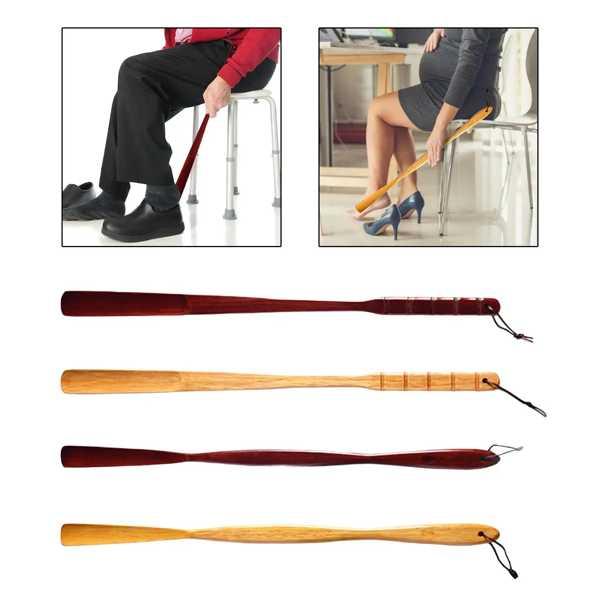 説明:【プレミアムで信頼できる】: 長いハンドルの靴べらは、優れた滑らかな表面を備えた高品質の木材で作られており、使いやすく、どんな靴の後ろにも簡単に滑り込ませます。【ロングデザイン】：快適なロングハンドルデザインのブーツホーン、人間工学に...