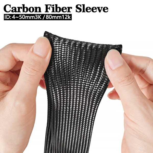 懸念される化学物質:なしタイプ:螺線形に包むことモデル番号:carbon fiber sleeve 4mm~80mmカスタマイズされます:はい素材:PE(エピロジカルファンド)起源:Cn (原点)認証:RoHS指令Type:Carbon F...