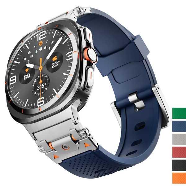 Hignに関係する化学物質:None多用性があるブランド:サムスン銀河性:男女兼用モデル番号:For Galaxy watch ultra 47mmバンドの材質:シリコーン銘柄:Geekthink起源:Cn (原点)項目タイプ:時計バンドA...