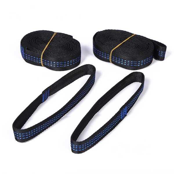 安全で信頼できる- ハンモック吊り下げキットを使用すると常に安心です。各ストラップは最大 500 LBS (合計 1000 LBS) まで耐えられます。高密度、100% 伸縮性のない高耐久のトリプルステッチポリエステルウェビングで作られてお...