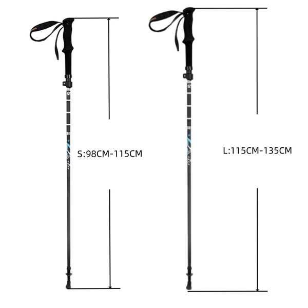 モデル番号:Utralight seriesシステムを弱めること:Antishock棒の先端:カーボンタングステン鋼鉄ハンドル:まっすぐなグリップのハンドル野外活動:山上昇長さ (cm):110cm, 120cm, 130cmハンドルの材質...