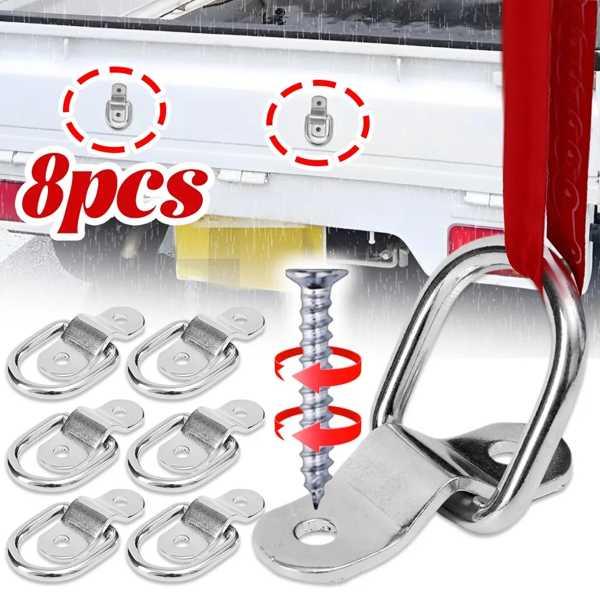 懸念される化学物質:なし起源:Cn (原点)素材:IronSize:4x7x2cmColor:SilverApplication:Cargo, utility trailers, enclosed trucks and trailersQu...