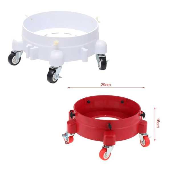 説明:【素材】: バケットドリーは高品質のPP素材で作られており、耐久性、耐摩耗性、頑丈です。【5つのキャスター付き】: ローリングカートには5つの360度回転ホイールがあり、バケットを効率的かつ簡単に移動できます。【実用ツール】:洗濯バケ...