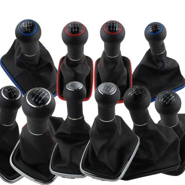 車のギアシフトノブ,フォルクスワーゲンVWボラゴルフ4ジェッタmk4 gti r32 1999-2005,ゲートルブーツカバー付き機能:1) 元の工場仕様に準拠。2) 元の車と完全に一致します。3) 簡単なインストール4) 安定したパフォー...