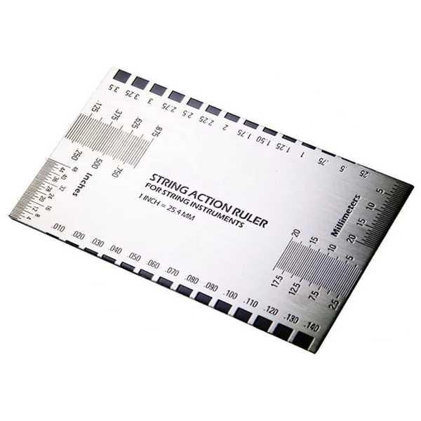 ギター修理のための多彩なツール :ストリングアクションルーラーゲージギターリペアツールは、さまざまなギター修復タスクに使用できる多用途のツールです。 ギターパーツの正確な測定 :このツールを使用すると、ギターのパーツのアクションとゲージを正...