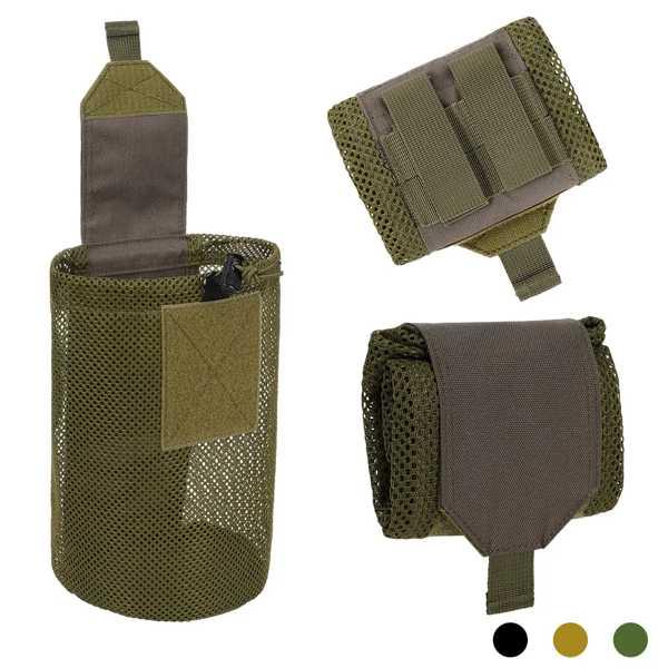 素材: 500D コーデュラナイロンカラー：BK、RG、CB重量：約80パッケージ: 1 個のポーチMolle system