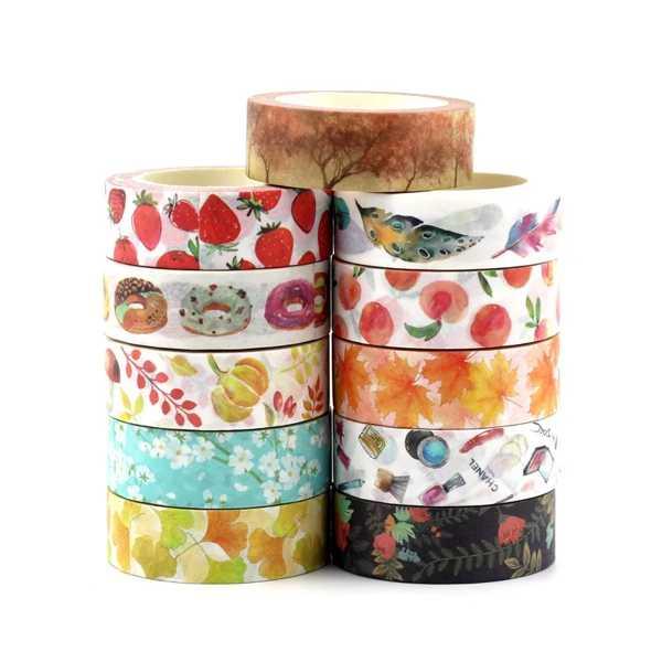 長さ:10M幅:15ミリメートルモデル番号:GH-spring2022粘着テープのタイプ:マスキングテープ銘柄:GREATHOPE WASHI TAPE起源:Cn (原点)Material:Japanese Washi PaperWeigh...