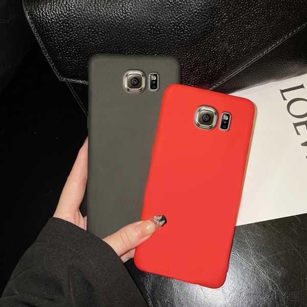 サムスンギャラクシー S6 S7 エッジケースギャラクシー S8 S9 S10 プラスバックカバー無地シェルサムスン S10 + S9 + S8 + S10e 電話ケース Fundas1.高品質のソフトTPU、超薄型シリコンケース2.100...