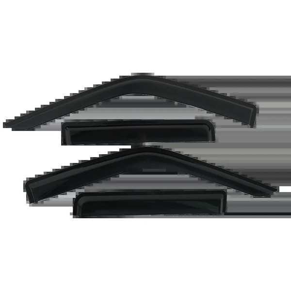 アイテム名:ウィンドウバイザー / ウェザーシールド / サンレインガード適合車種：日産ナバラ D22 1997-2015 用車両の年式:  1997-2015 パッケージ内容: 4個/セット (フロント 2 個 + リア 2 個)Cond...