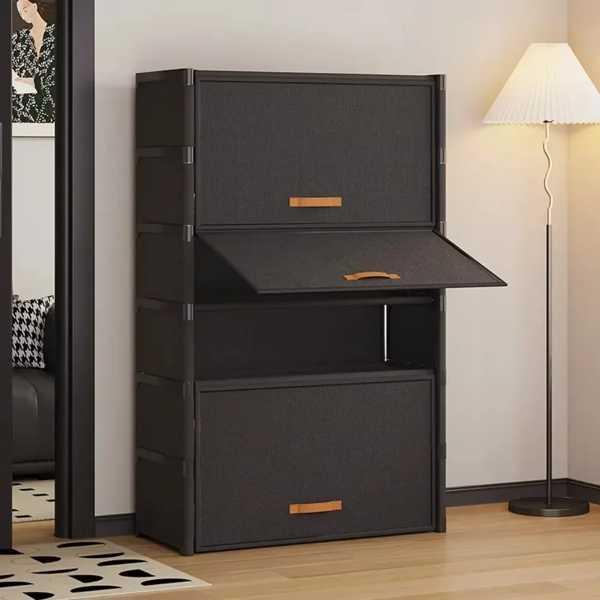 多層靴ラック玄関靴収納キャビネット省スペース靴ラック頑丈で耐久性のあるホームシューズキャビネットシンプルな靴ラック商品説明:タイプ: 多層シューズラック素材: 不織布仕様: 3L:37*30*64cm; 7L:105*30*64cmスタイル...