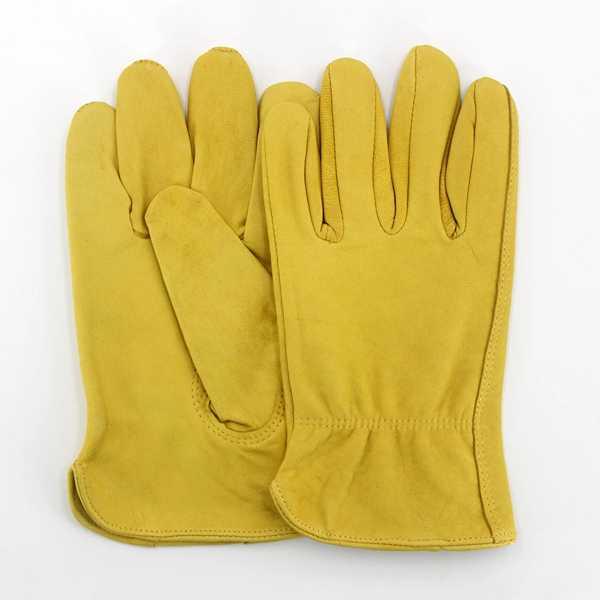 羊革は通常、少なくとも牛革に比べて非常に薄いです。OLSON DEEPAK ガーデン作業手袋は、厚さ 0.7mm  0.8mm の厳選された高品質のシープスキンレザーで作られており、薄くて柔軟性があり、軽作業に適しており、適度な耐摩耗性、耐...