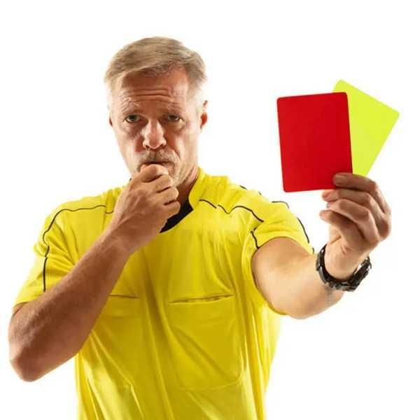 Soccer Referee Red And Yellow Card Tools Professional Football Soccer Ball Match Referee Kit Soccer Standard CardsBullet...