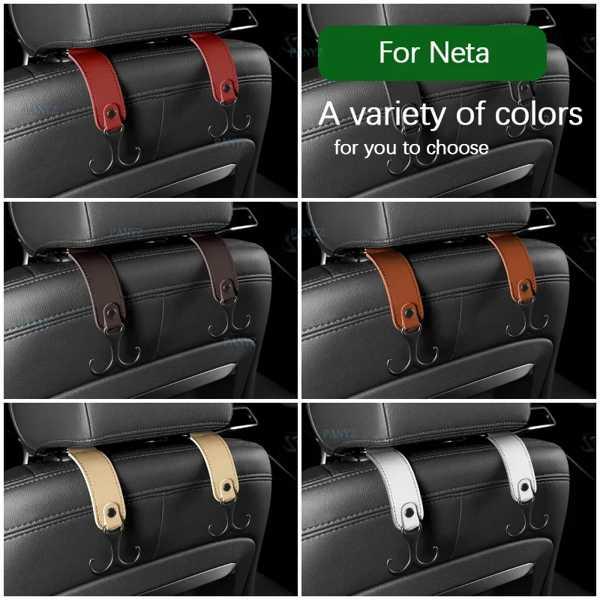 説明:名前: 車のポータブルシートレザーフック素材: レザー+メタルモデル: 全シリーズ特徴：1.お好みの長さに調整できます2.金属製のフックはより多くの重量に耐えることができます3.革の外観、より高度で高い親和性4. 100%真新しい高品質