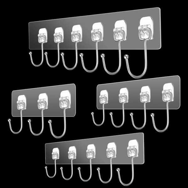 素材:STAINLESS STEEL番号のフック:6起源:Cn (原点)Material:PVC+ stainless steelModel number:3CV10020Row hooks:3/4/5/6 RowKey Hook:Tran...