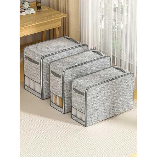 製品名：グレーアロー衣類収納バッグサイズ：S: 52*33*20センチメートルM: 52*44*20センチメートルL：52*44*30CMFeature：生地：厳選された生地、耐摩耗性、耐穿刺性、防塵性、洗濯可能縫合糸: 精密なステッチ、美...