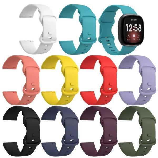 Silicone Watch strap For Fitbit Versa 3 Watch Band Soft smartwatch Correa sport Bracelet For Fitbit Sense Versa3 Watchba...