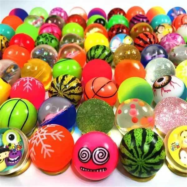 Specifics:Product Name: Bouncy ballProduct Material: RubberProduct Color: As the picture showProduct Size: 25mmProduct P...