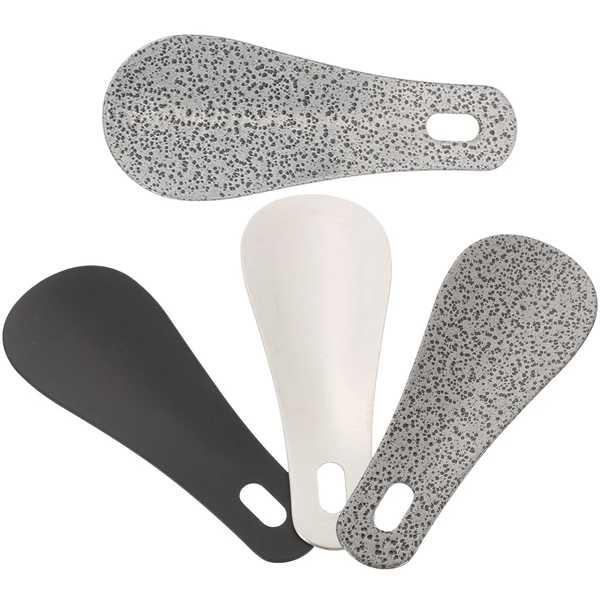 4個入り 靴べら 小型 靴べら ショート メンズ レディース 高齢者 身体の不自由な方 コンパクト 携帯用 靴脱ぎ メタル製