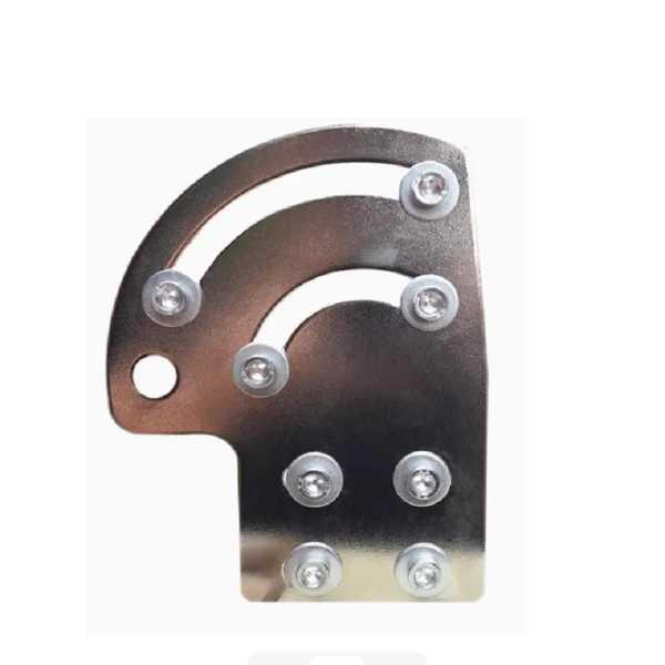 アルミプロファイル 4080 組立ラインコンベアベルトプラットフォームスロープストレートプレートコンベアベルトハードウェア扇形コネクタ