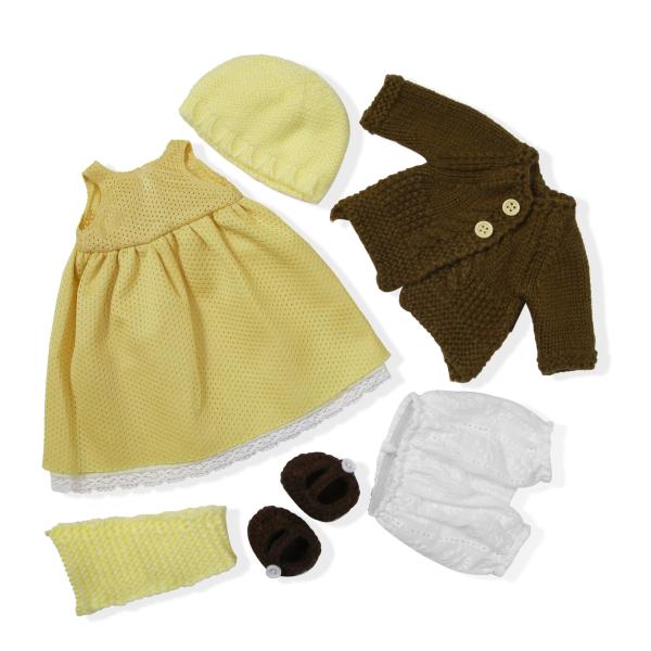 カラー：Ameliaの服アクセサリーBlissfulPixie 手作りウォルドーフ人形の衣装セットには、美しい包装箱とメイン画像のような服が含まれています。(2枚目の写真はこの服を着た人形ですが、人形は付属しませんのでご注意ください。)高品...