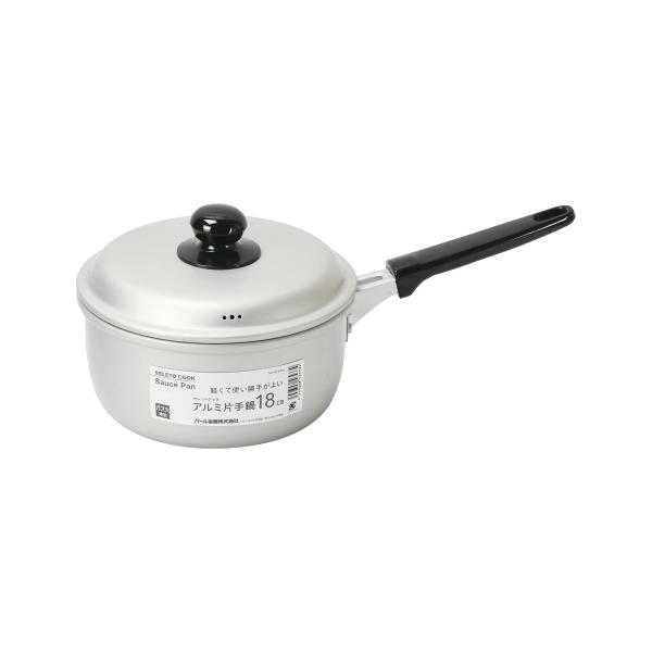 カラー：シルバーサイズ：2.1 L, 直径 18 cm製品サイズ:(約)幅36×奥行19.5×高さ15cm、鍋の深さ:(約)9cm製品重量:(約)0.42kg表面加工:アルマイト、素材・材質:本体/アルミニウム合金(底の厚さ1.0mm)、蓋...