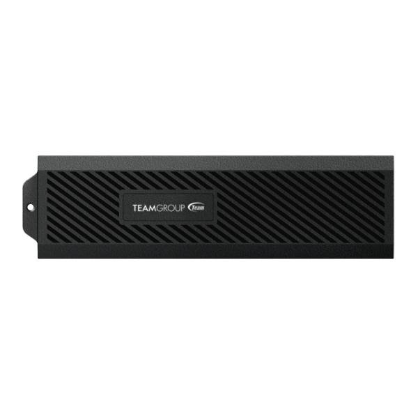 カラー：ブラック工具不要の簡単取付SSDの発熱を抑えるアルミ合金製筐体