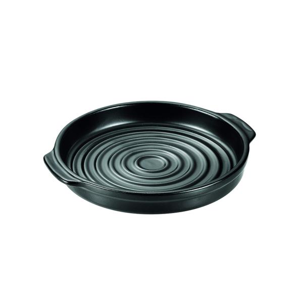 カラー：ブラックサイズ：単品スタイル：F.焼肉グリル製品サイズ:(約)幅20.5×奥行18.5×高さ3cm製品重量:(約)0.45kg素材・材質:陶器生産国:中国※オーブン・電子レンジOK(本体のみ)、※直火禁止、※固形燃料OK