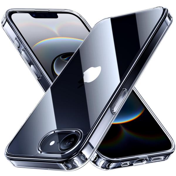 カラー：クリアサイズ：iPhone16e対応【対応機種】iPhone16e専用（6.1インチ）【驚くほどの透明度・本体の美しさを生かす】背面は高透明度ポリカーボネートの素材で、スマホ本来の崇高な美しさと色をそのままに生かし、スマホ本来の画面...